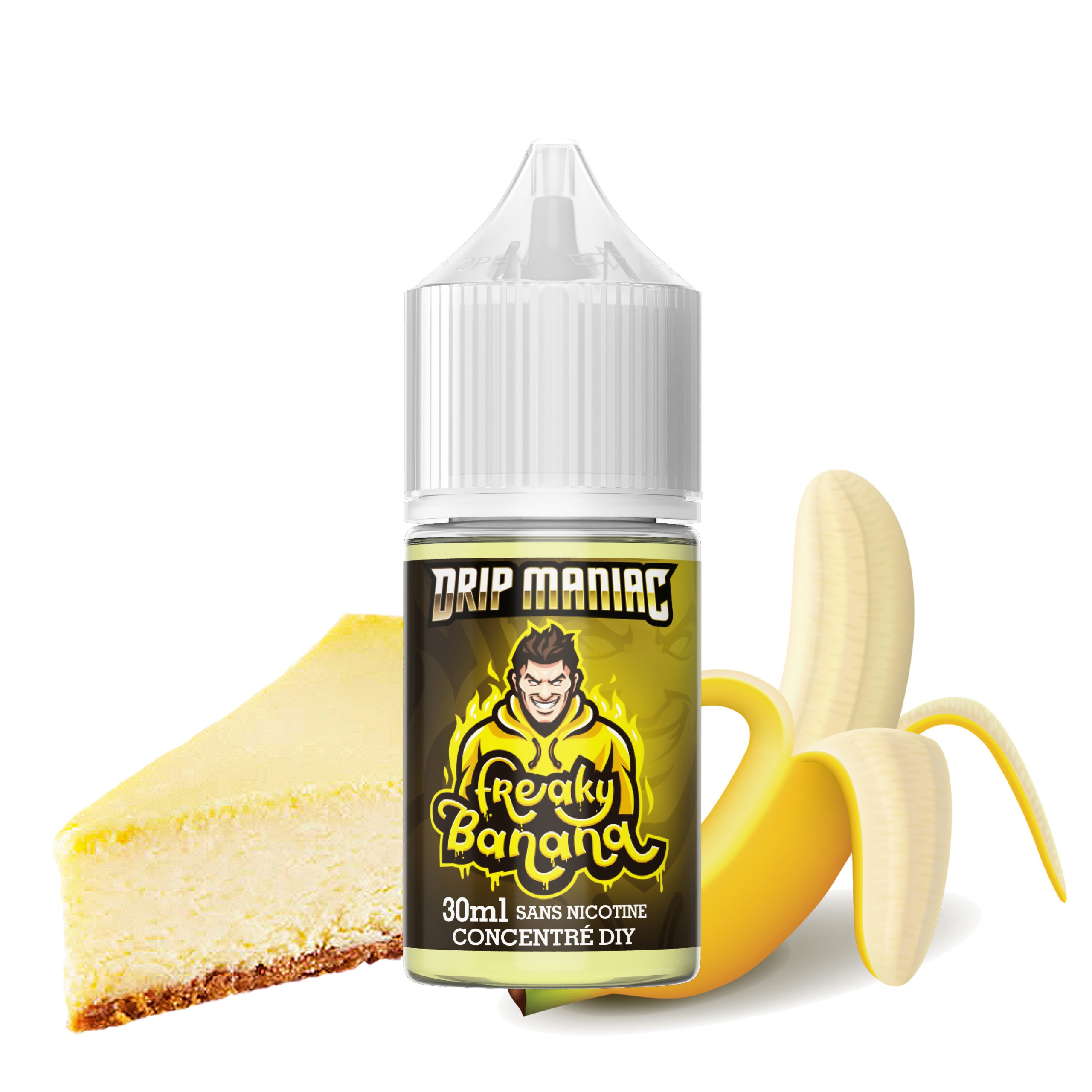 DRIP MANIAC – Freaky Banana DIY 30ml – MIXUP LABS