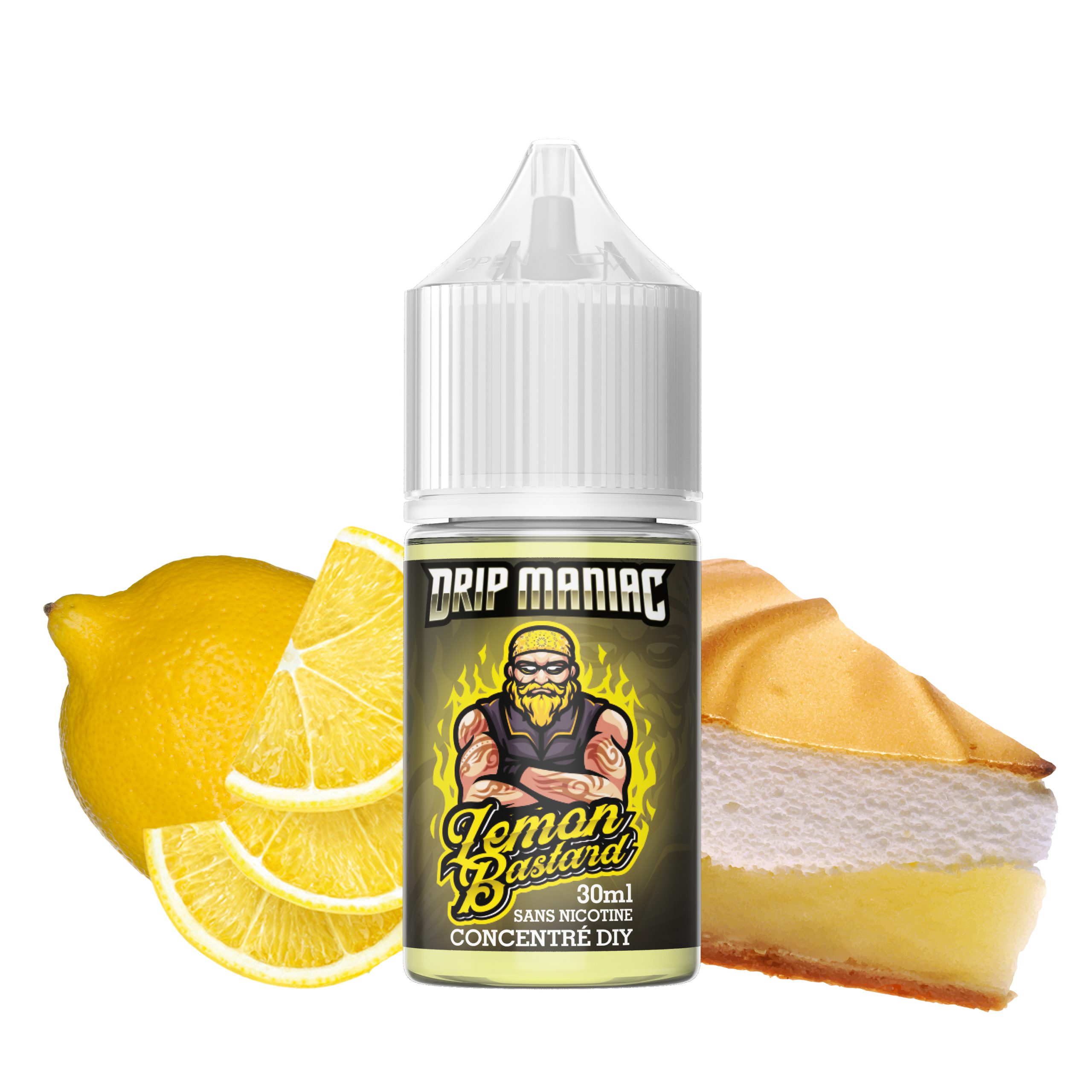 DRIP MANIAC – Lemon Bastard DIY 30ml – MIXUP LABS