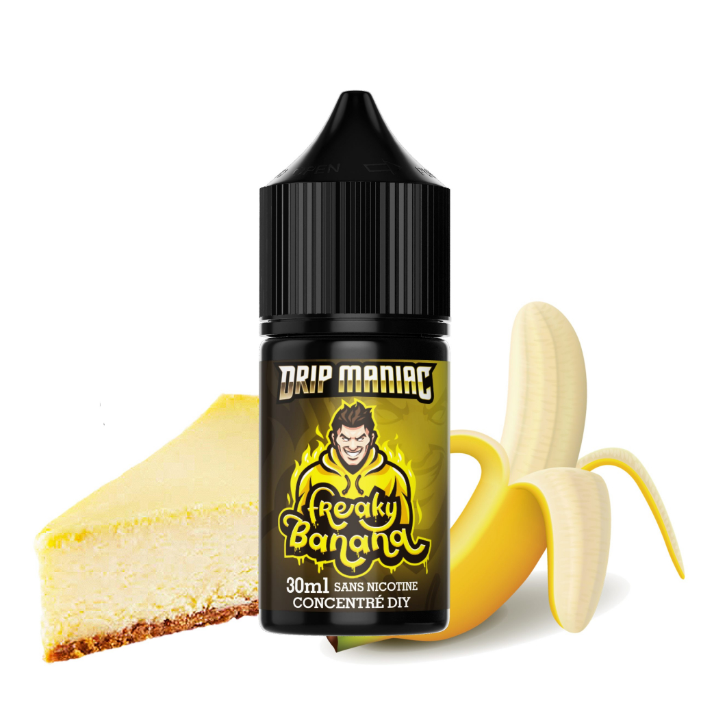 DRIP MANIAC - Freaky Banana DIY 30ML - MIXUP LABS