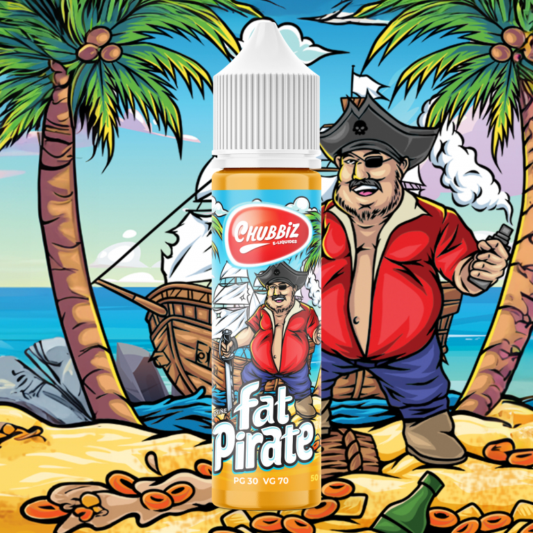 CHUBBIZ - Fat Pirate 50ML - MIXUP LABS