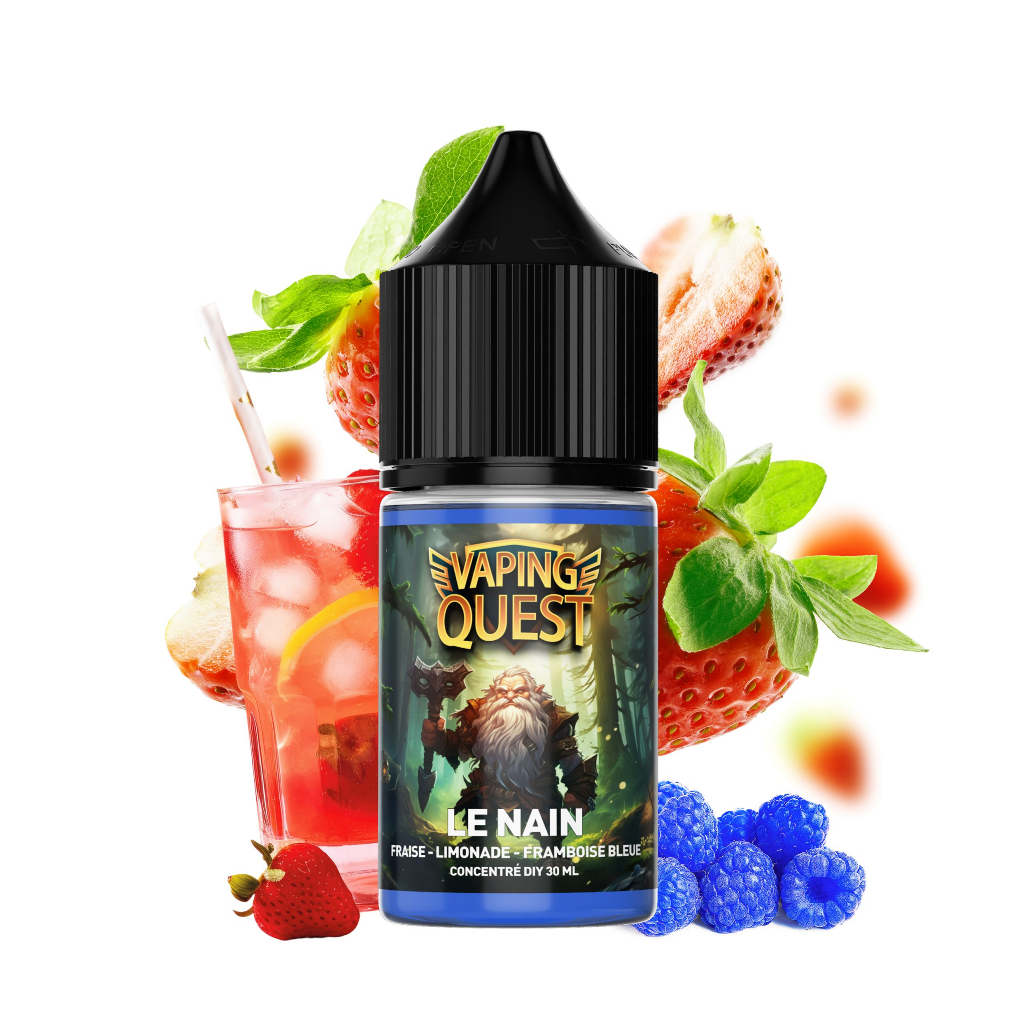 VAPING QUEST - Le Nain DIY 30ML - MIXUP LABS