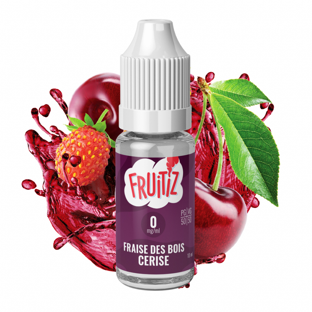 FRUITIZ - FRAISE DES BOIS CERISE 10ML - MIXUP LABS